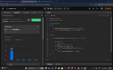 100daysofcode Binarysearch Codinginterview Interviewprep Akash Satao