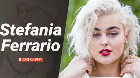 Stefania Ferrario ~ Instagram Model Wiki Biography Age Weight