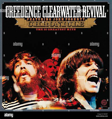 Creedence Clearwater Revival Chronicles Vintage Cover Album Stock