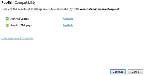 Aspnet 웹 페이지 소개 Webmatrix를 사용하여 사이트 게시 Microsoft Learn