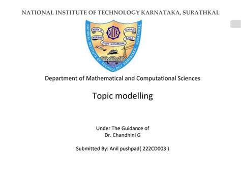 Topic Modelling Through Lda And Bertopic Model Pptx