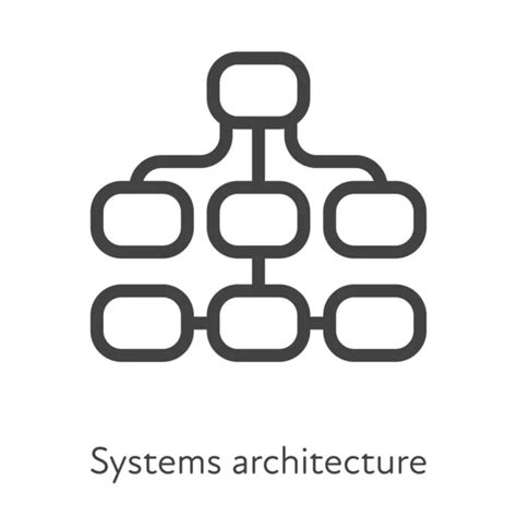 System Architecture Icon