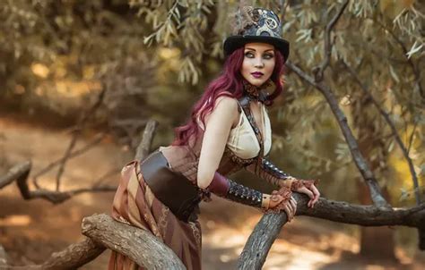 Wallpaper Retro Model Redhead Pose A Diakov George For Mobile And