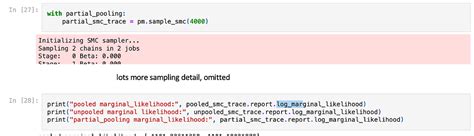 How To Report On Smcs Logmarginallikelihood In Pymc5 V5 Pymc Discourse