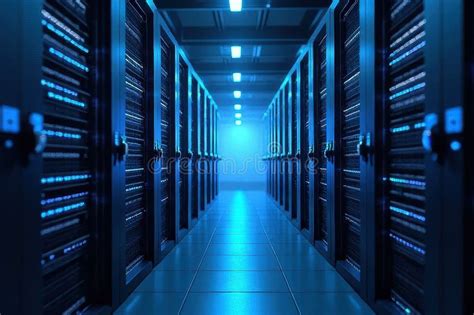 Embracing Cloud Centric Architecture For Next Gen Data Center Efficiency Stock Illustration