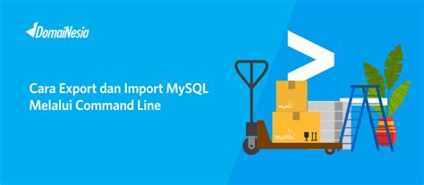 cara export dan import mysql melalui command line domainesia