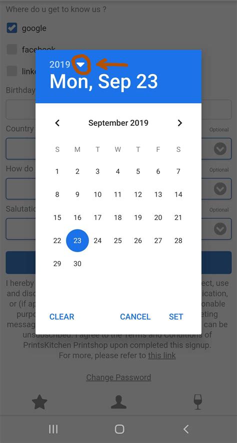 Javascript Adjust Default Ui Of Input Date On Android Browsers
