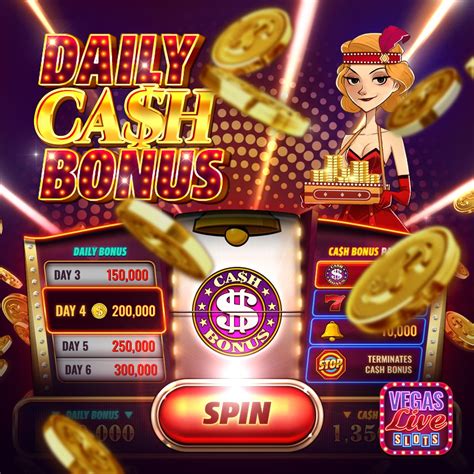 Vegas Live Slots Community Daily Cash Coins Dont Miss A Day To Get