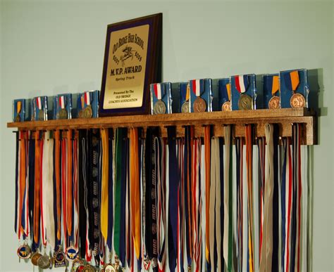 4 Ft Award Medal Display Rack Displaying Lanyard Medals And Utilizing
