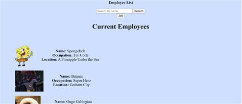 Github Ellisd16reactemployeedirectory A React Application That Displays Current Employees