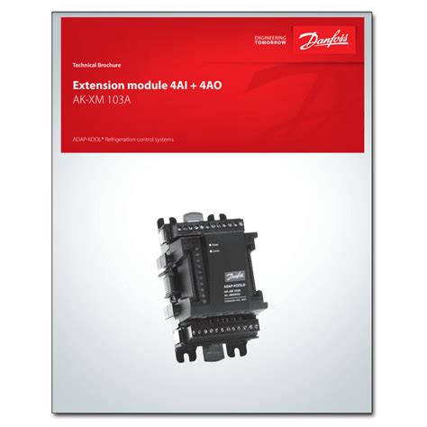 Hunter Liberty Corp Danfoss AK XM A Cut Sheet Hunter Liberty Corporation