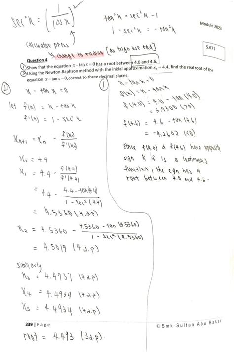 Newton Raphson Method