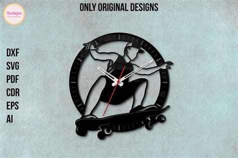 Wall Clock Svg Dxf Files For Cnc Clock Face Svg 5148498