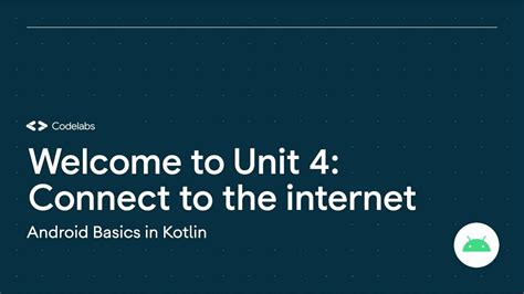 Connect To The Internet Android Basics In Kotlin Tweaks For Geeks