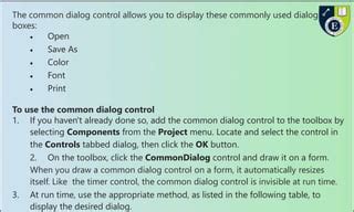 Open Save File Vb6 Program PPT