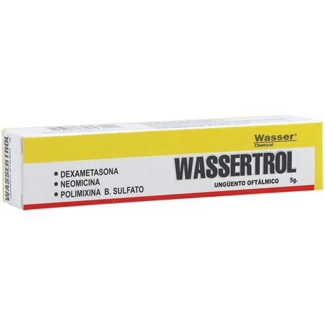 Wassertrol 351mg 6000ui Ung Oft Cruz Verde
