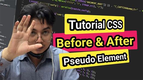 tutorial after before di css pseudo element youtube