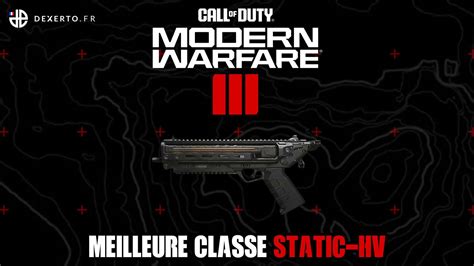 La Meilleure Classe De La Static Hv Dans Mw3 Accessoires Atouts