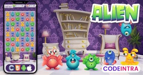 Alien Connect Html5 Game Construct 3 Codeintra