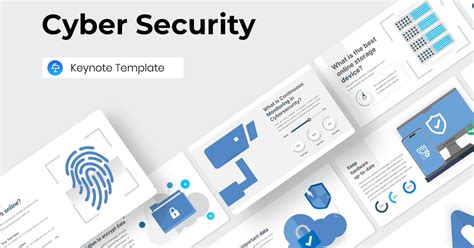Cyber Security Keynote Presentation Template Incl Account And Account Envato