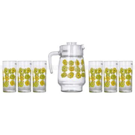 Luminarc L2419 Amsterdam Tivoli Drink Set Meline 7p Set Np