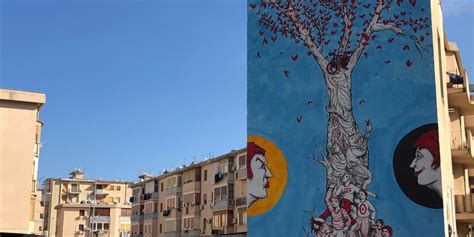 Murales Colora Una Strada Del Cep A Palermo Lopera Dellartista