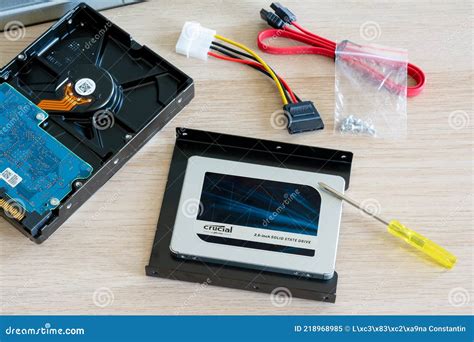 Pc Sata Hard Disk Drive Cable With Connectors Editorial Photo Cartoondealer Com