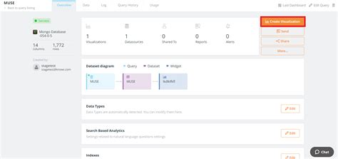 Create Dataset Run Visualization And View Data On Dashboard