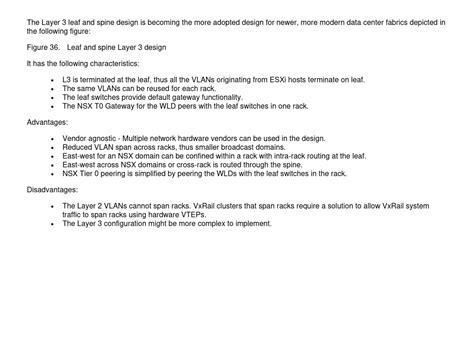 Leaf And Spine Layer 3 Fabric Vmware Cloud Foundation On Vxrail Architecture Guide Vcf 5 2 On