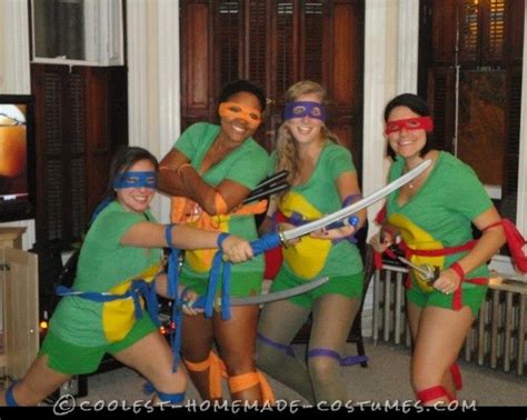 Homemade Sexy Ninja Turtle Costume