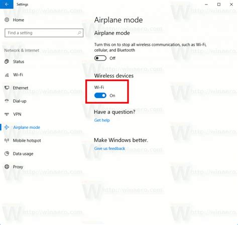 How To Disable Wi Fi In Windows 10