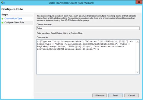 Setting Up Trust Between Adfs And Aws And Using Active Directory Credentials To Connect To