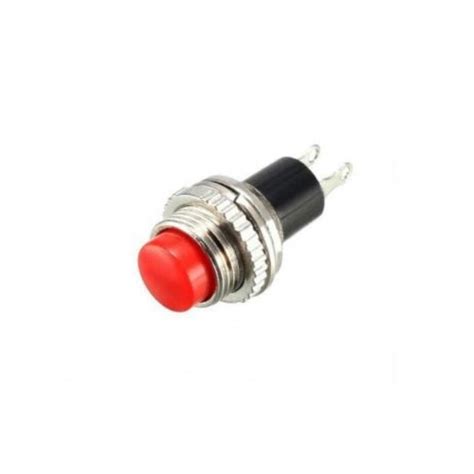 Red DS 314 10MM Lock Free Momentary Self Reset Small Push Button Switch Buy Online At Low