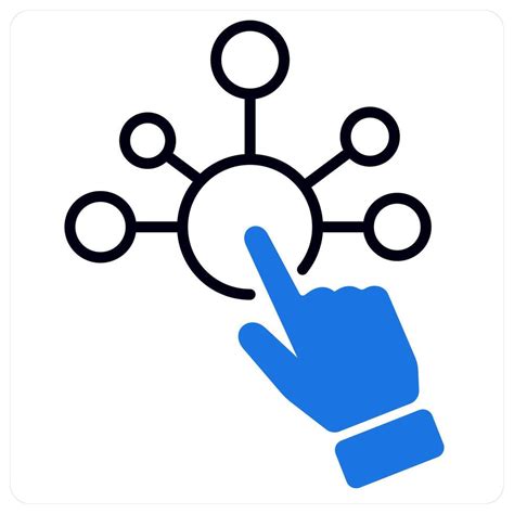 Interaction Icon In Blue Color 56986941 Vector Art At Vecteezy