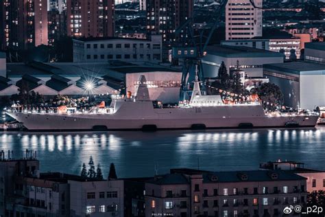 First New Generation Frigate For Chinese Navy Launched In Shanghai