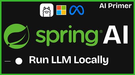 Hands On Spring Ai With Ollama And Microsoft Phi 3 🚀 🦙 Run Llms