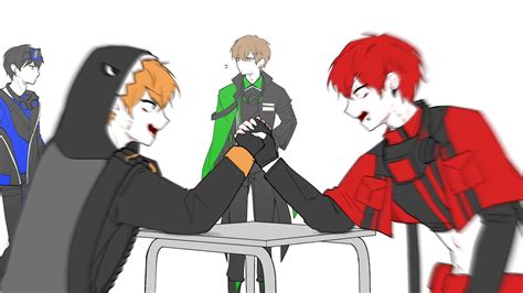 【더빙만화】 팔씨름 Youtube