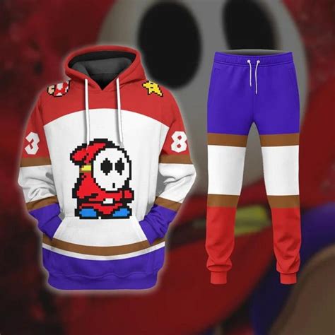 Shy Guy Mario Costume Etsy