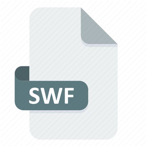 Extension Format Swf File Document Icon Download On Iconfinder