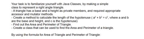 Solved Your Task Is To Familiarize Yourself With Java Chegg