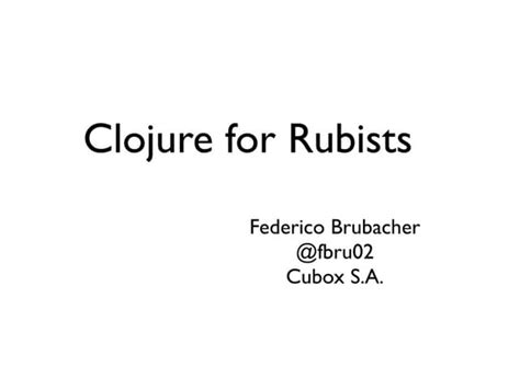 clojure pdf web development internet