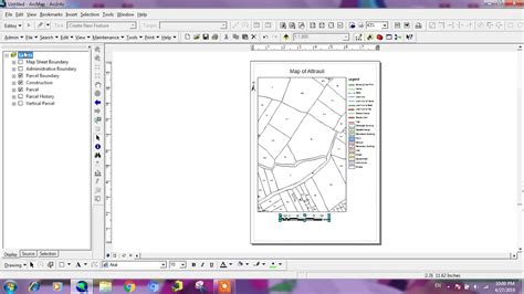 How To Prepare Map Layout And Save Map Template In Arcgis 93 Youtube