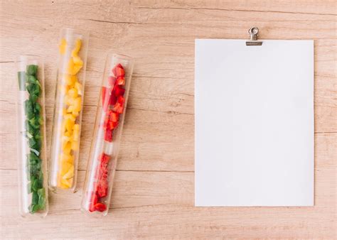 Premium Psd Top View Vegetables On Table