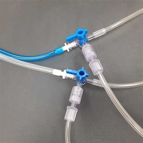 Two Flow Sensors Connected With Tubing Extension And 3 Way Stopcock For Download Scientific