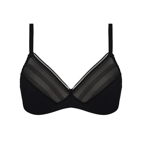 Soutien Gorge Sans Armatures Noir Antigel Lingerie Sipp
