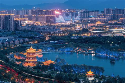 The Best Chinese Skylines Thread Luoyang Skyline Xian City Map Xian