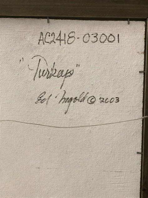 Original Ed Ingold Wildlife Painting Of Turkeys In The Woods 3837322212