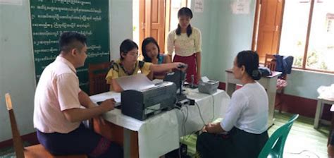 ကျိုက်ထိုမြို့နယ်တွင် နိုင်ငံသားတစ်ဦးချင်း၏ ကိုယ်ရေးအချက်အလက် Biographic Data နှင့် ဇီဝဆိုင်ရာ