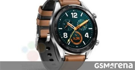 Huawei Watch Gt Smiles In Leaked Render Ahead Of Unveiling Alongside Mate Gsmarena Com News