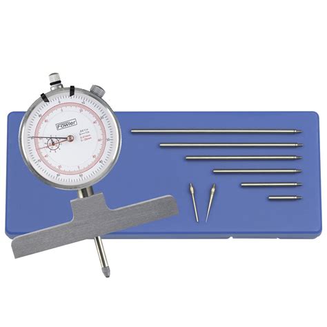 Fowler 52 125 008 0 X Depth Dial Depth Gage 0 22”